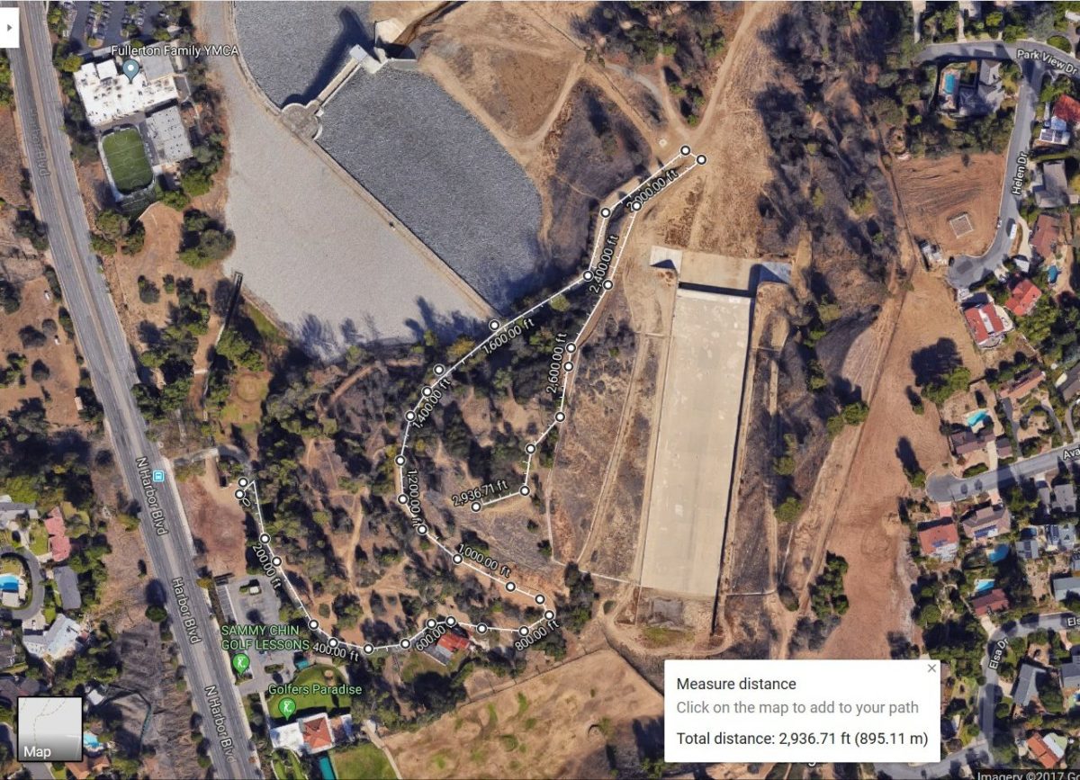 Brea Dam Park (south and east of the dam) – Fullerton Walks